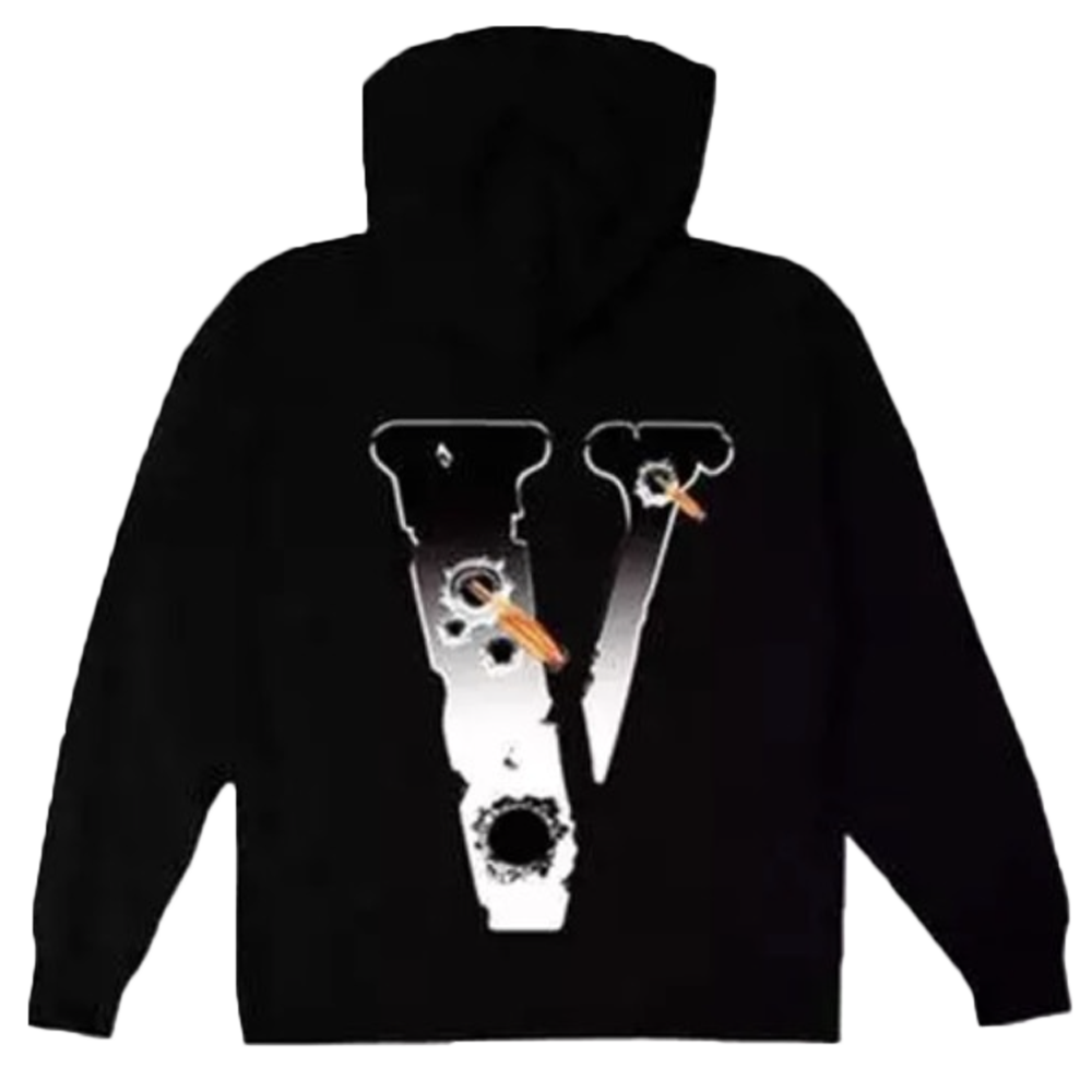 VLONE x Pop Smoke Hawk 'Em Hoodie Black - VLONE